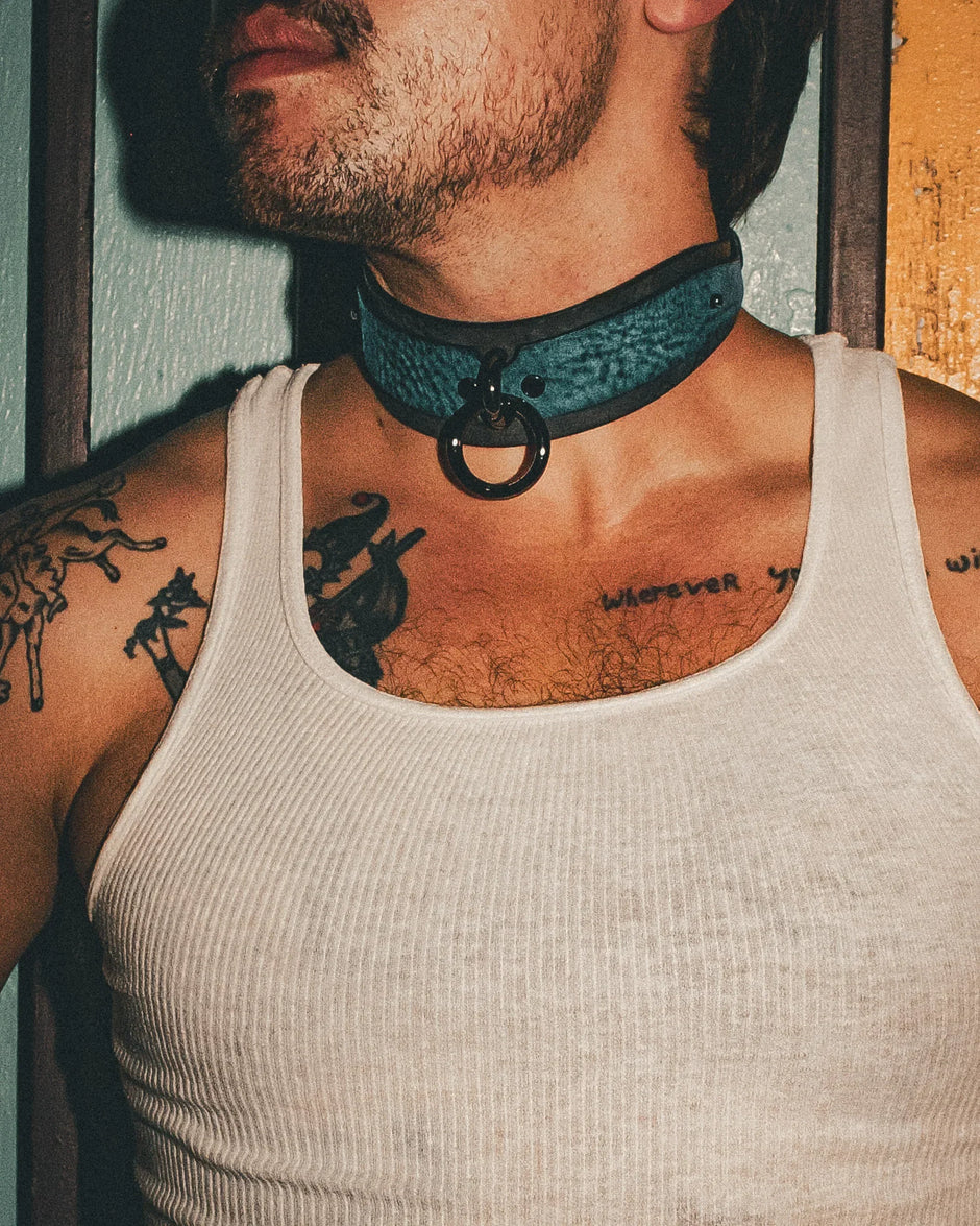 Luxury Leather Gear | Day Collars | Leather Chokers | Neon Coyotes